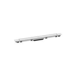 Hansgrohe RainDrain Match + Duschrinne 800mm, mattwei&szlig;, Fertigset (56215700)