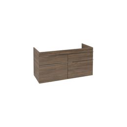 Villeroy & Boch V&B Waschtischunterschrank VENTICELLO 115,3x59x50,2cm, Gr. Chrom, arizona oak ; Villeroy & Boch (A92901VH)