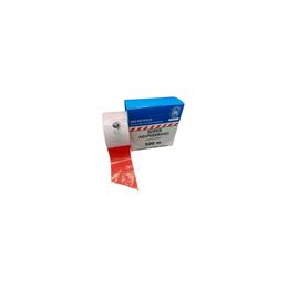 Kelmaplast Absperrband 100 m-Rolle rot/wei&szlig; geblockt aus mind. 80% Regranulat Blauer Engel (4022153151022)