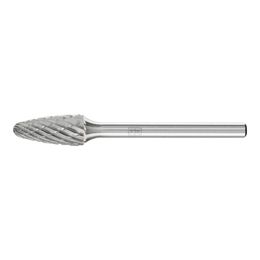 Pferd TOOLS Hartmetall Fr&auml;sstift Rundbogen RBF &Oslash; 06x13 mm Schaft-&Oslash; 3 mm Z3P universal mittel kreuzverzahnt (21230083)