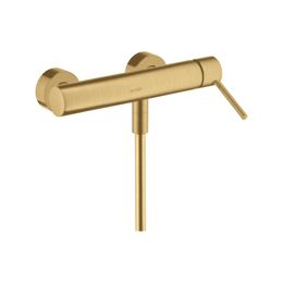 Hansgrohe Brause-Einhebelmischer Axor Starck AP, m Pin-Griff, 1 Verb, brush. gol opt (10611250)