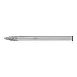 Pferd TOOLS Hartmetall Fr&auml;sstift Spitzbogen SPG &Oslash; 03x07 mm Schaft-&Oslash; 3 mm Z3P universal mittel kreuzverzahnt (21222583)