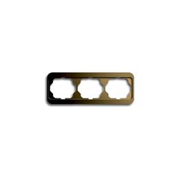 BUSCH-JAEGER Rahmen 3-fach bronze, waager.alpha 1723-21 (2CKA001754A1728)