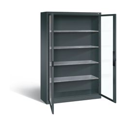 C+P Werkzeugschrank Acurado, H1950xB1200xT400mm, Front Anthrazitgrau, Korpus Anthrazitgrau (8930-055) ; C + P M&ouml;belsysteme (8930-055|S10121)