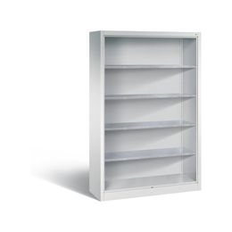 C+P Stahlregal mit R&uuml;ckwand Acurado, H1950xB1200xT400mm, Korpus Lichtgrau ; C + P M&ouml;belsysteme (8930-02|S10000)