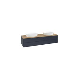 Villeroy & Boch V&B Waschtischunterschrank ohne Frontstruktur Antao 160x50cm, WBP hon. Oa, md bl. m Lac ; Villeroy & Boch (K28011HG)