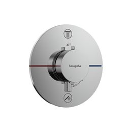 Hansgrohe Thermostat ShowerSelect Comfort S UP, f 2 Verb, m Sich.Kombi EN 1717, chr (15556000)