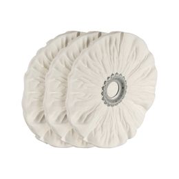 Osborn Feinst-Poliervlies Tuchring-Set, 3-teilig zum Abgl&auml;nzen, Ring-⌀ 200 mm (L415681352)