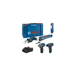 Bosch Combo Kit 5-tlg. 12V: GSR 12V-15/GOP 12V-28/GDR 12V-105/GSA 12V-14/GLI 12V-300 (0615990N1D)