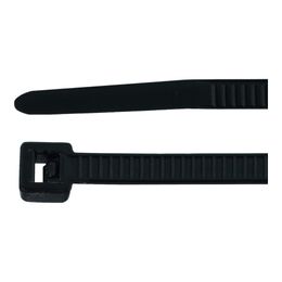 Hellermann Tyton HellermannTyton T-Tie Kabelbinder-Set schwarz, L200xB4.6mm oder L300xB4.6mm, je 50 St&uuml;ck, 083705 4,6)