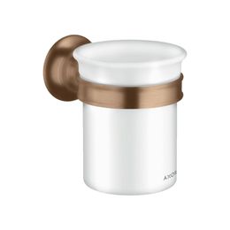 Hansgrohe Zahnputzbecher Axor Montreux Gl., Ha. Met., Wandmont., brush. r gold (42134310)