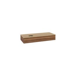 Villeroy & Boch V&B Waschtischunterschrank ohne Frontstruktur, mit Beleuchtung Antao 120x19x50cm, WBP-farbe hon. Oa, w. wal ; Villeroy & Boch (L11011HM)