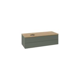 Villeroy & Boch V&B Waschtischunterschrank ohne Frontstruktur, mit Beleuchtung Antao 120x36x50cm, HL, WBP hon. Oa, le g. m La ; Villeroy & Boch (L22051HL)