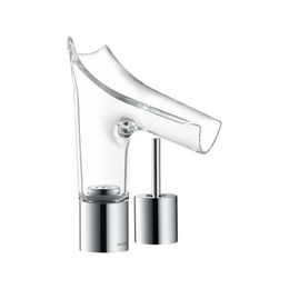 Hansgrohe WT-2-Locharm Axor Starck V-110 m Glasausl. u Abl-Garnitur, Joys., chrom (12115000)