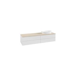 Villeroy & Boch V&B Waschtischunterschrank ohne Frontstruktur -Beleuchtung Antao 160x50cm, WBP-farbe botti., glo wh. Lac ; Villeroy & Boch (L27013GF)