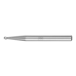 Pferd TOOLS Hartmetall Fr&auml;sstift Kugel KUD &Oslash; 1,5x1 mm Schaft-&Oslash; 3 mm Z5 universal fein (21211015)