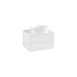 Villeroy & Boch V&B Waschtischunterschrank ohne Frontstruktur -Beleuchtung Antao 60x36x50cm, WBP-farbe Lac, wh. m lacquer ; Villeroy & Boch (L18010MT)