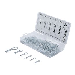 BGS-technic BGS Federsplinte-Sortiment &Oslash; 2,4 - 4,0 mm 150-tlg. ; BGS technic (8043)