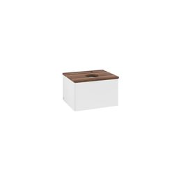 Villeroy & Boch V&B Waschtischunterschrank ohne Frontstruktur Antao 60x36x50cm, HL, WBP w. wal, wh. m Lac ; Villeroy & Boch (K29052MT)