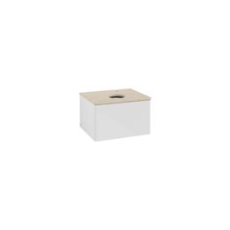 Villeroy & Boch V&B Waschtischunterschrank ohne Frontstruktur Antao 60x36x50cm, HL, WBP botti., glo wh. Lac ; Villeroy & Boch (K29053GF)