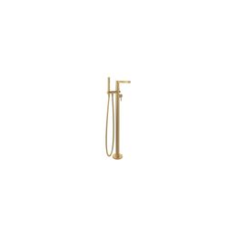 Villeroy & Boch V&B Einhebel-Badewannenarmatur Conum bodenstehend, brushed gold ; Villeroy & Boch (TVT12700400076)