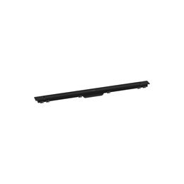 Hansgrohe RainDrain Match + Duschrinne 1000mm, mattschwarz, Fertigset (56217670)