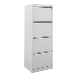 STIER H&auml;ngeregistraturschrank 4 Schubladen einbahnig DIN A4 1330x465x620mm (905438)