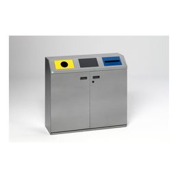 Var Wertstoffsammelstation WS 97 silber 240 l (21211)