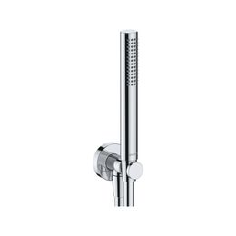 Duravit Wandanschlussbogen-Set MinusFlow m Stabhandbrause, Schlauch, a MS, chrom (UV0762002010)