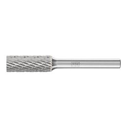 Pferd TOOLS Hartmetall Fr&auml;sstift Zylinder ZYA &Oslash; 10x25 mm Schaft-&Oslash; 6 mm Z3P universal mittel kreuzverzahnt (21102226)