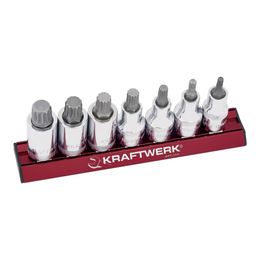 Kraftwerk XZN-Bit-Stecknusssatz MAGALU 1/2", 7-tlg. (328099)