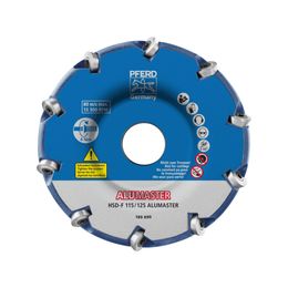 Pferd TOOLS Hochleistungsfr&auml;sscheibe ALUMASTER F &Oslash; 115 mm f&uuml;r Winkelschleifer Alu Bearbeitung (22000009)