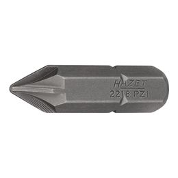Hazet Bit 2218-PZ1 Sechskant massiv 8 (5/16 Zoll) Pozidriv Profil PZ PZ1)