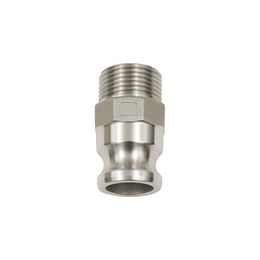 Riegler Kamlok-Schnellkupplungsstecker mit AG, Typ F, Alu, R 1 1/2 (1116.112)
