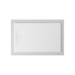 Duravit Rechteck-Duschwanne Tempano 160x100x5cm, bodenb&uuml;ndig, Antislip, wei&szlig; (720209000000001)