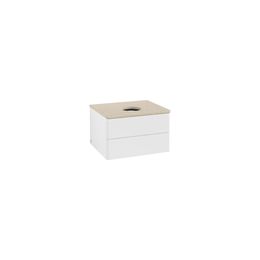 Villeroy & Boch V&B Waschtischunterschrank ohne Frontstruktur Antao 60x36x50cm, WBP-farbe botti., wh. m Lac ; Villeroy & Boch (K18013MT)