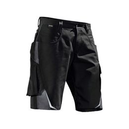 K&Uuml;BLER WORKWEAR K&uuml;bler 2524 Pulsschlag Bermuda schwarz/anthrazit Gr&ouml;&szlig;e 50, aus Baumwolle/Polyester mit Rei&szlig;verschluss/Taschen/Kniepolstertaschen f&uuml;r Arbeitsschutz (25245353-9997-50)