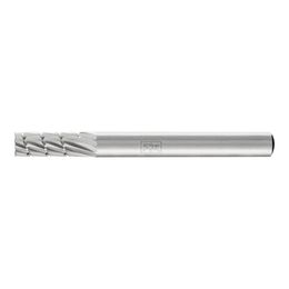 Pferd TOOLS HSS Fr&auml;sstift Zylinderform stirn A-ST &Oslash; 06x16mm Schaft-&Oslash; 6mm Z 3 universal mittel fein Spanbrecher (22404736)