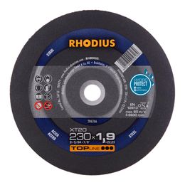 Rhodius TOPline XT20 Extrad&uuml;nne Trennscheibe 230 x 1,9 x 22,23 mm (206266)