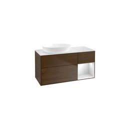 Villeroy & Boch V&B Waschtischunterschrank Wandbeleuchtung Finion 120cm, Pl wh. m, Reg wh. m Lac, wal ven ; Villeroy & Boch (GA51MTGN)