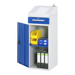 Rau Beistellschrank-Stehpult - Modell 02 BxTxH 450x520x1110/1220mm (07-450-M02.11)