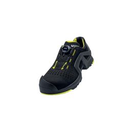 Uvex 65682 S1P SRC Uvex 1 Sicherheitshalbschuhe x-tended support, Weite 11, Gr&ouml;&szlig;e 44 PUR-Sohle: Ergonomischer Sicherheitsschuh aus Mikrovelours mit Kunststoffkappe und rutschfester Sohle, S1P Schutzklasse, SRC zertifiziert, Weite 11, Gr&ouml;&szlig;e 44, 6568244)