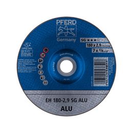 Pferd TOOLS Trennscheibe EH 180x2,9x22,23 mm gekr&ouml;pft Leistungslinie SG ALU f&uuml;r Alu (61323323)