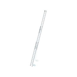 MUNK Aluminium-Seilzugleiter 3-teilig 3 x 16 Sprossen (022316)
