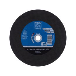 Pferd TOOLS Trennscheibe T 300x3,4x25,4 mm Leistungslinie SG CHOP HD STEEL f&uuml;r Stahl (66323013)