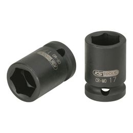 KS Tools 1/2" Sechskant-Kraft-Stecknuss, kurz, 1" (515.0050)