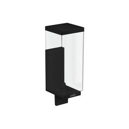 Hansgrohe Lotionssp Axor Uni Rectangular Glas, Wandmontage, mattschwarz (42610670)
