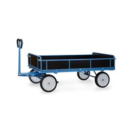 Fetra Handpritschenwagen 6456V - Tragkraft 1250kg Vollgummi-Reifen)