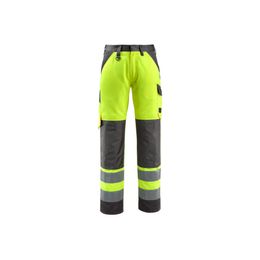 Mascot Maitland Hose Gr&ouml;&szlig;e 76C50, hi-vis gelb/dunkelanthrazit (15979-948-1718-76C50)