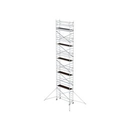 MUNK Alu-Rollger&uuml;st mit Ausleger Plattformen im 2m-Abstand Plattform-H&ouml;he 10,45 m L&auml;nge 2,45 m (155046)